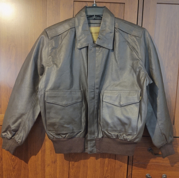 Knox Armory | Jackets & Coats | Vtg Knox Armory Leather Jacket Bomber ...